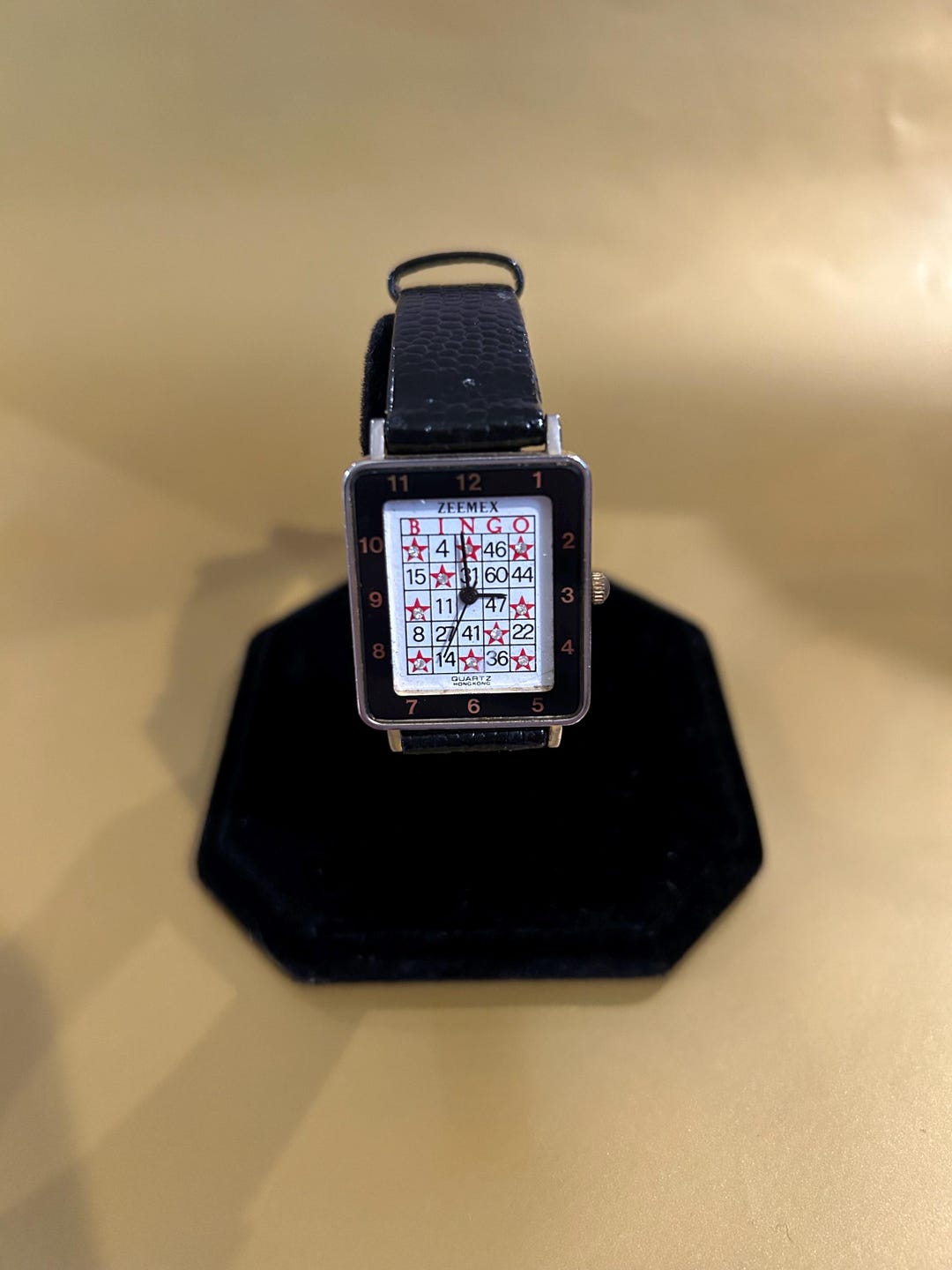 Vintage Bingo Card Face Watch - Etsy