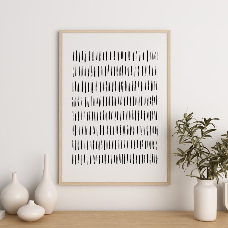 Monochrome Wall Art - Etsy UK