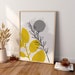 Mustard Wall Art Prints, Set of 3 Prints, Mustard Prints, Mustard Wall ...