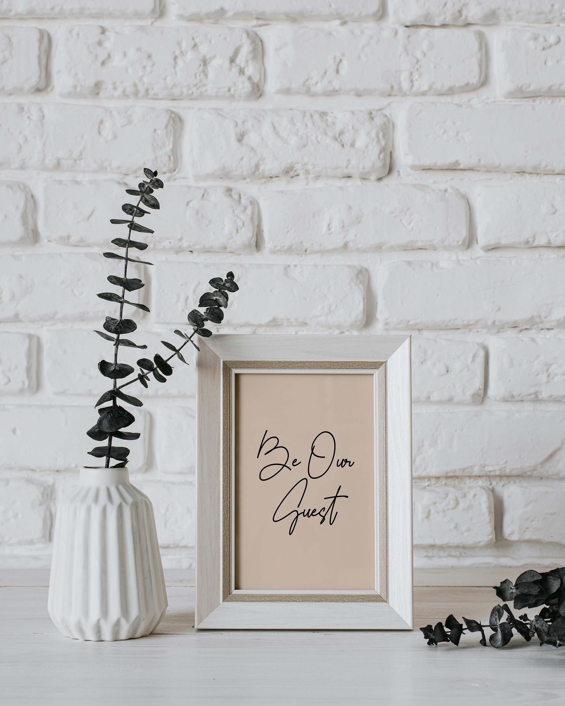Be Our Guest Print Guest Room Print Dining Print Welcome - Etsy UK