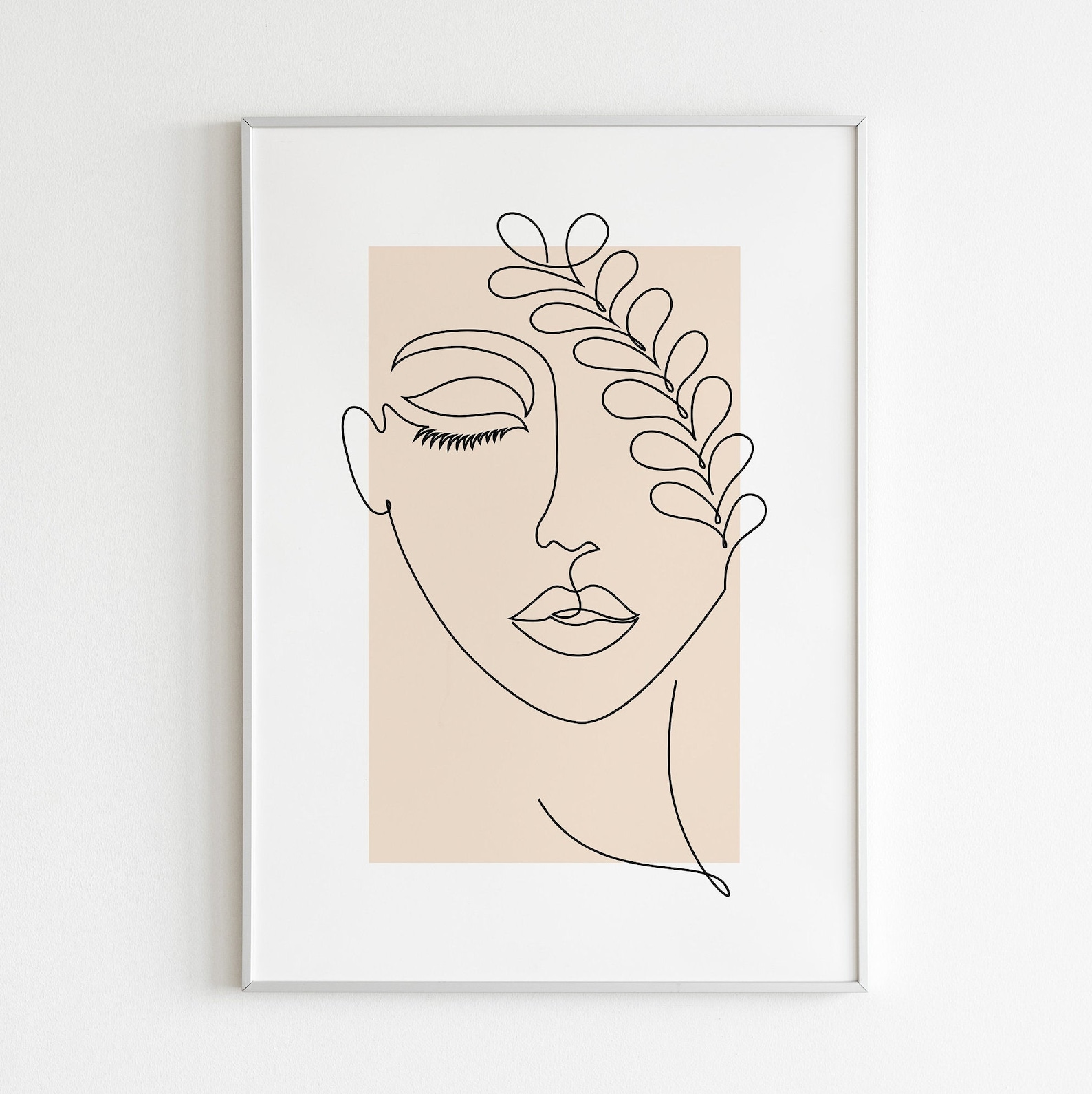 Abstract Woman Line Art, Grey Line Art, Woman Line Art, Silhouette ...