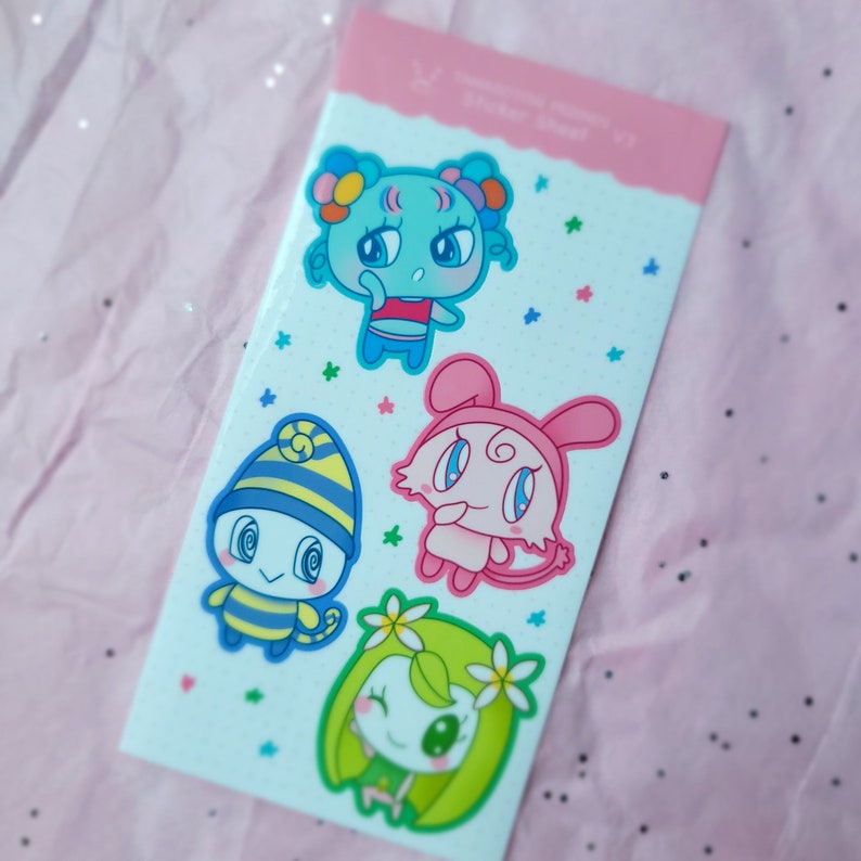 Tamagotchi Uni Sticker Sheets - Etsy