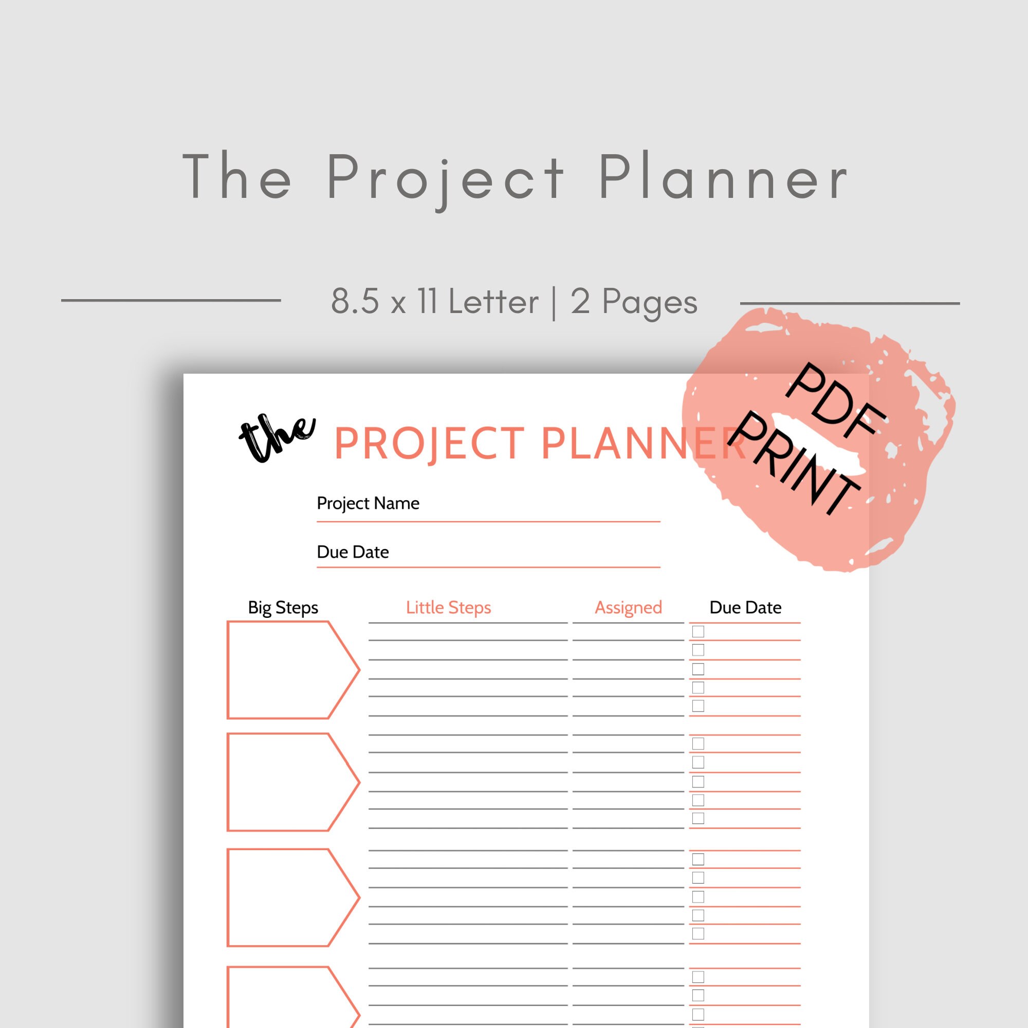 Project Plan | Project Plan Template | Project Plan Digital | Project ...