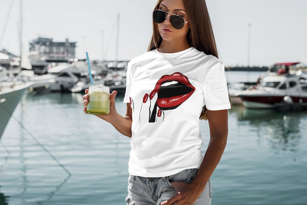 Sexy Lippen SVG, Lippen SVG, tropfende Lippen SVG, Lippen Sublimation ...