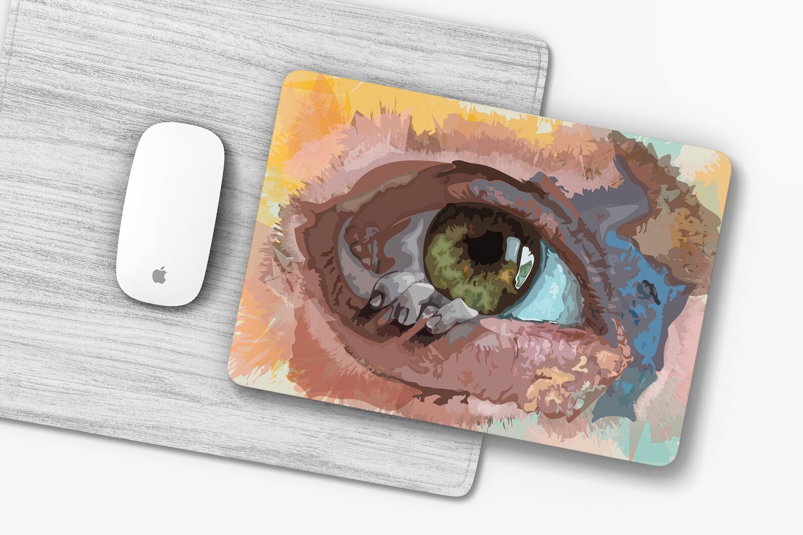 Computer Mousemat Mouse Pad Creepy Mouse Pad Office Gift Home Office ...