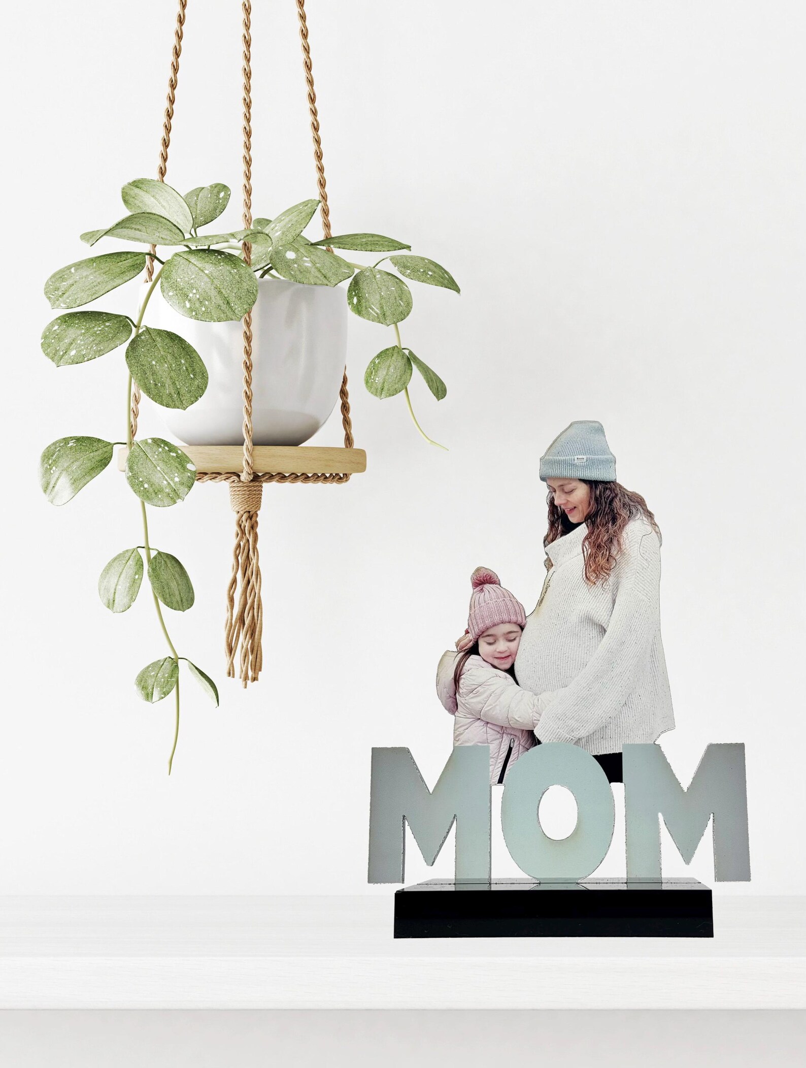 Custom Portrait for Mom | Mom Sign | Mother's Day Gift | Custom ...