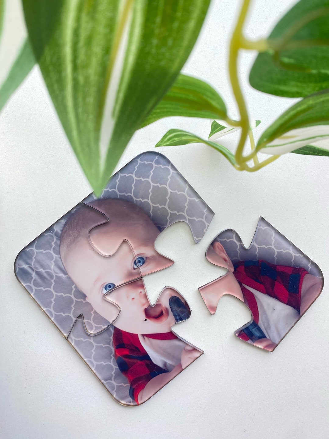 Custom Magnetic Photo Puzzle | Acrylic Jigsaw Puzzle | Personalized ...