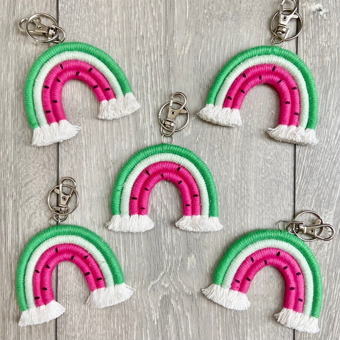 Watermelon Decor / Macrame Watermelon Wall Hanging / Watermelon Hanging ...