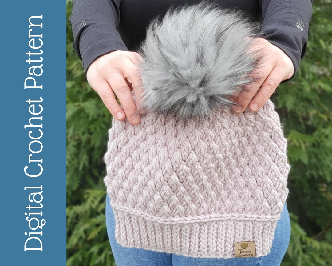 PATTERN Gemstone Beanie Pattern Crochet Toque Pattern - Etsy