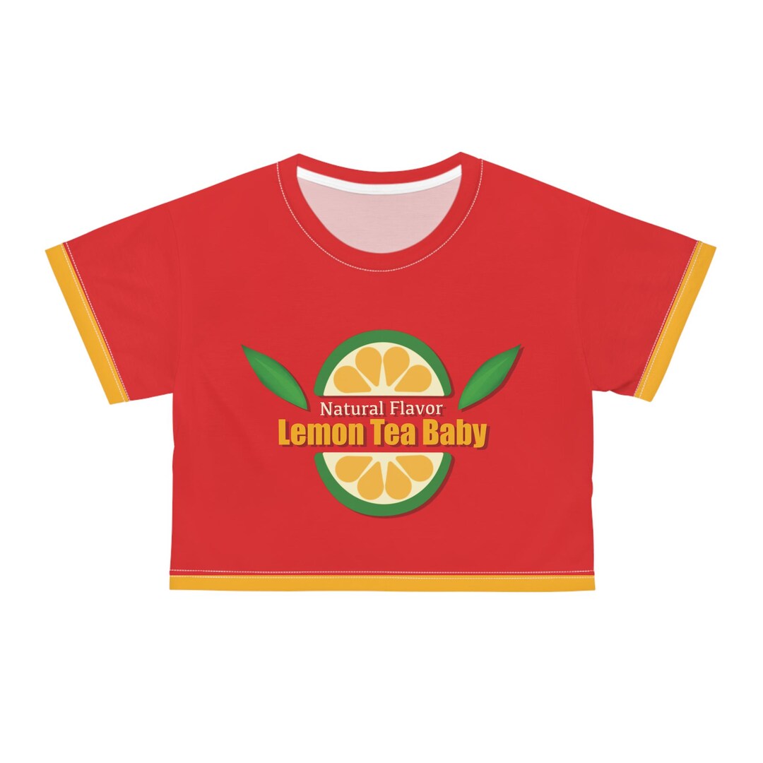 Guam Chamorro Shirt, Lemon Tea Baby Crop Tee, Fun Summer Top, Gift for ...