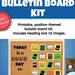 Bulletin Board Kit: Today is a Good Day To... - Etsy