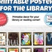 Library Posters | Library Decor | Positive Reading Decor - Etsy