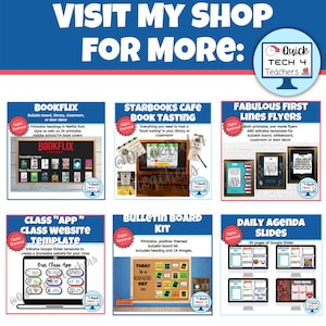 Bookflix Bulletin Board Set | Library Decor | Classroom Decor | Door ...