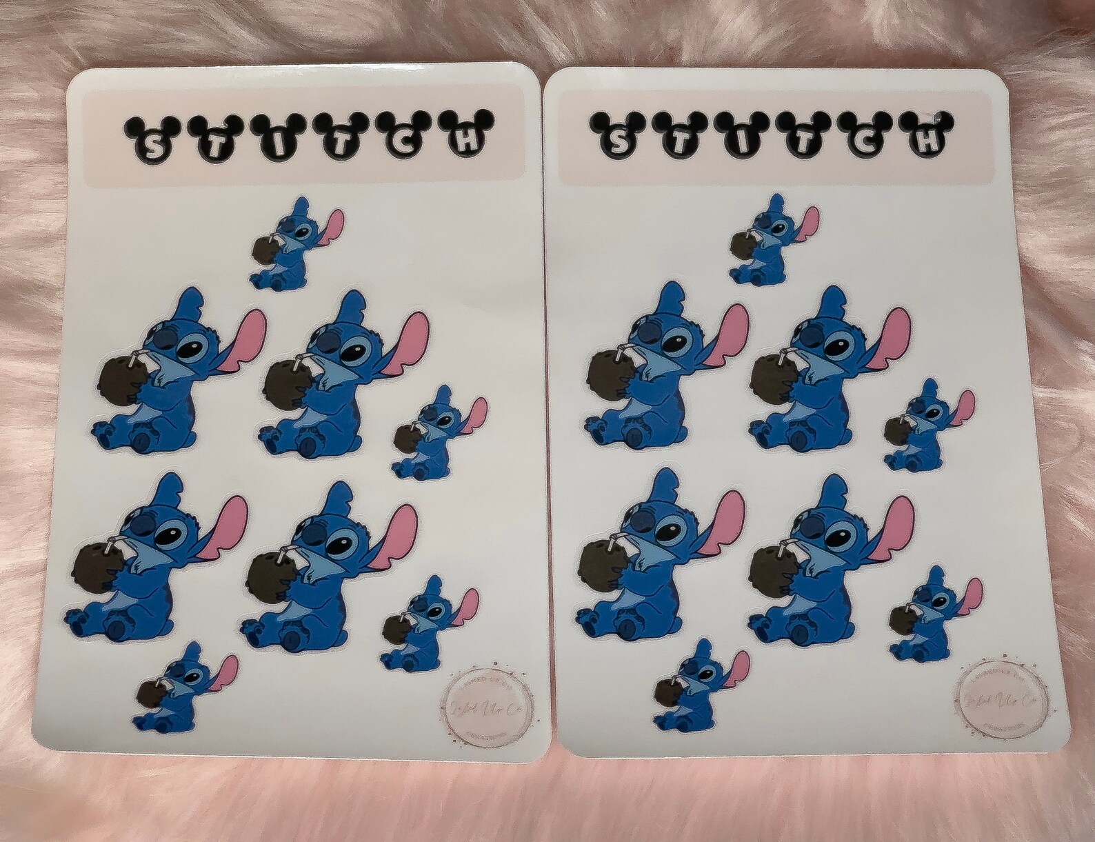 Stitch Sticker Sheets Die Cut Lilo et Stitch - Etsy France