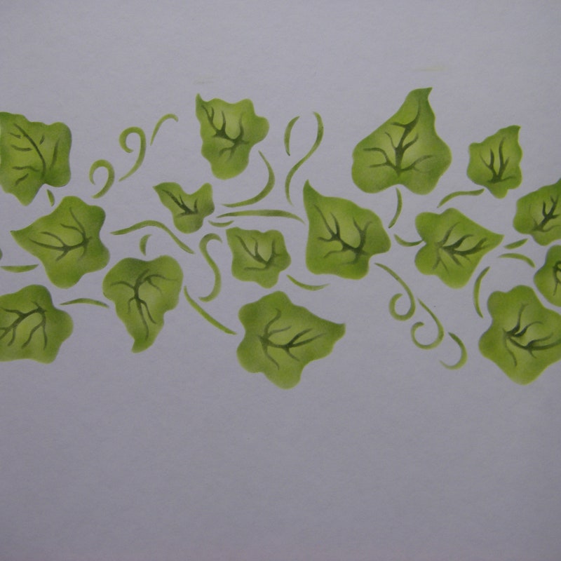 Ivy Stencil - Etsy