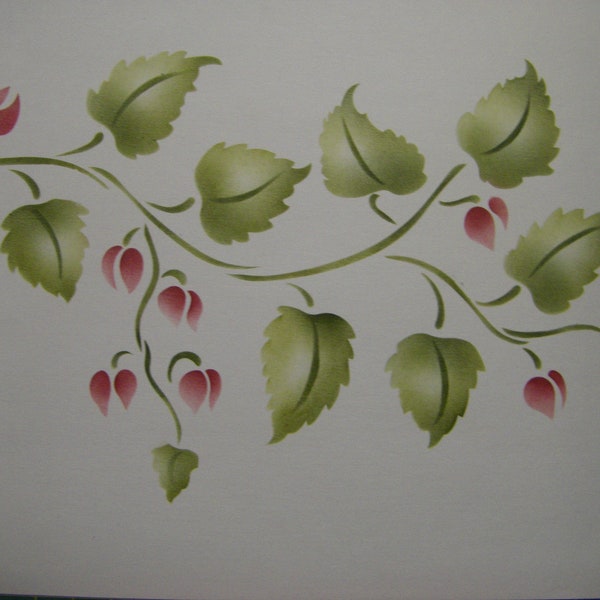 Vine Stencil - Etsy