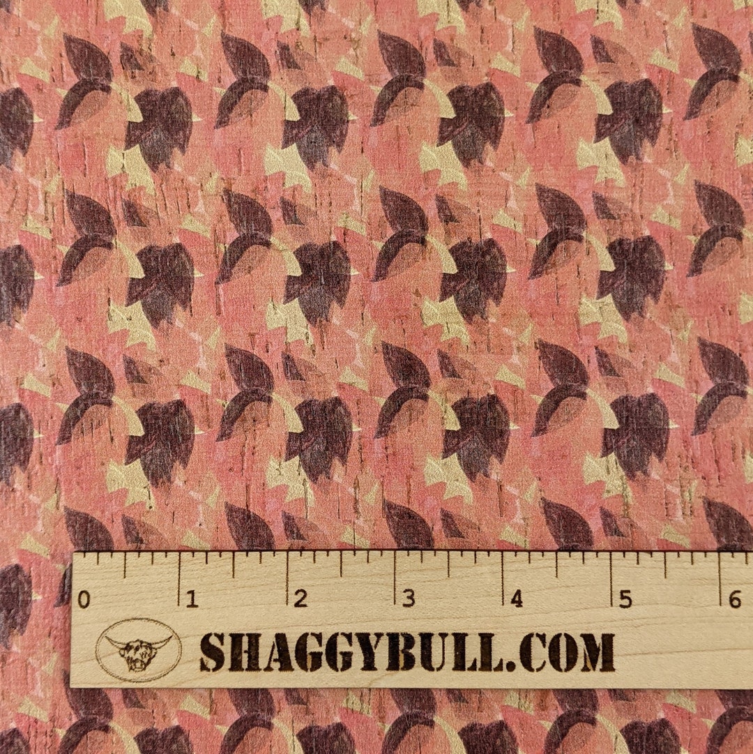 Leather Backed Cork Fall / Autumn Foliage 8"x10", 4"x6" Animal Print ...