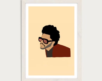 The Weeknd Frame | Etsy UK