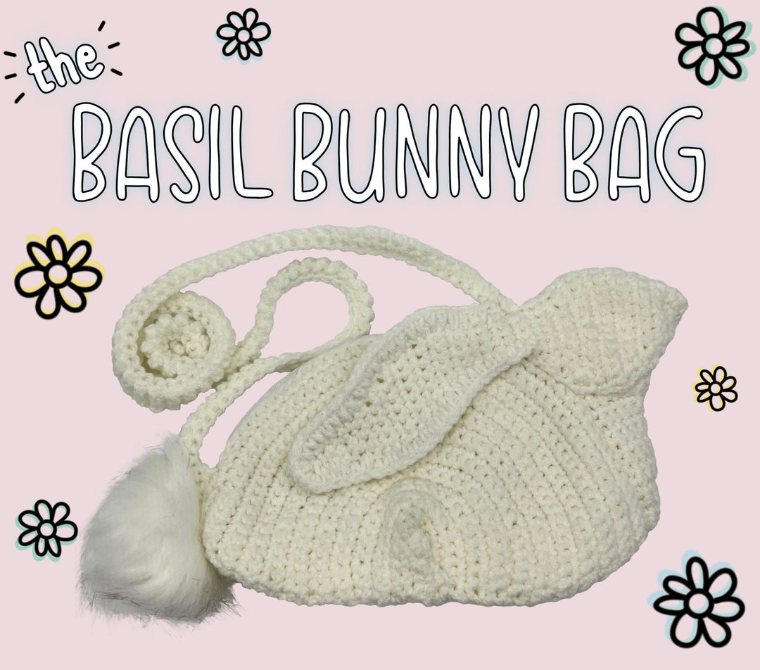 The Basil Bunny Bag CROCHET PATTERN ONLY - Etsy