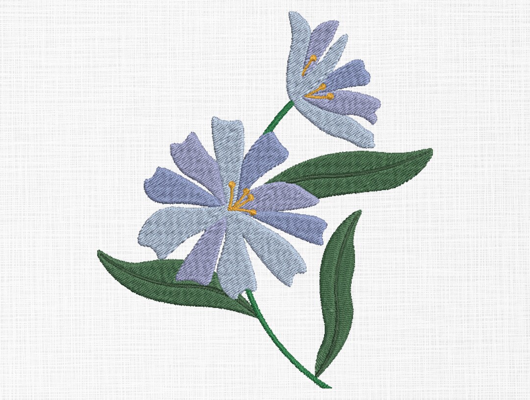 Daisy Flower Embroidery Design Flower Embroidery Machine - Etsy