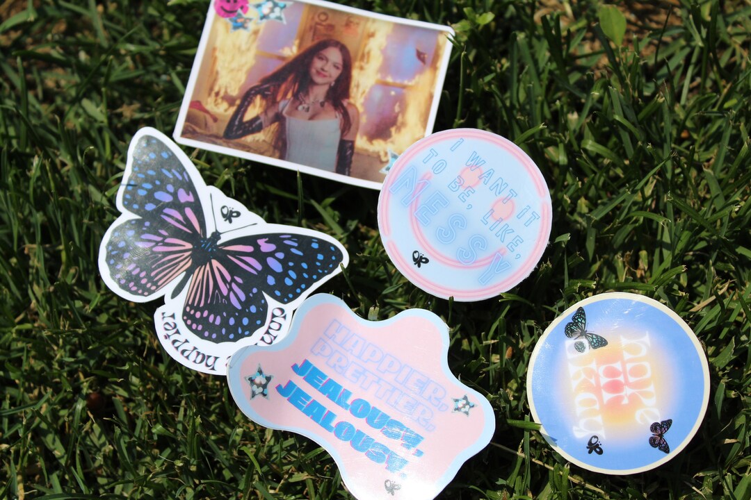 Olivia Rodrigo Sour Inspired Sticker Pack - Etsy UK