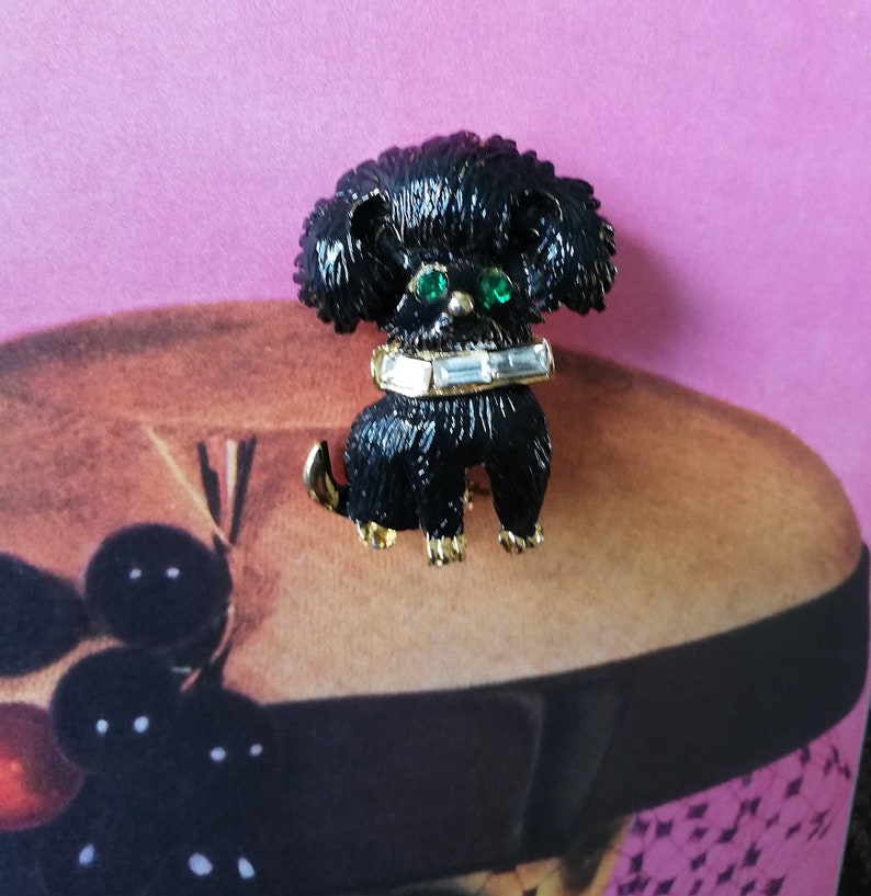 1960年代の犬のブローチ - Etsy 日本
