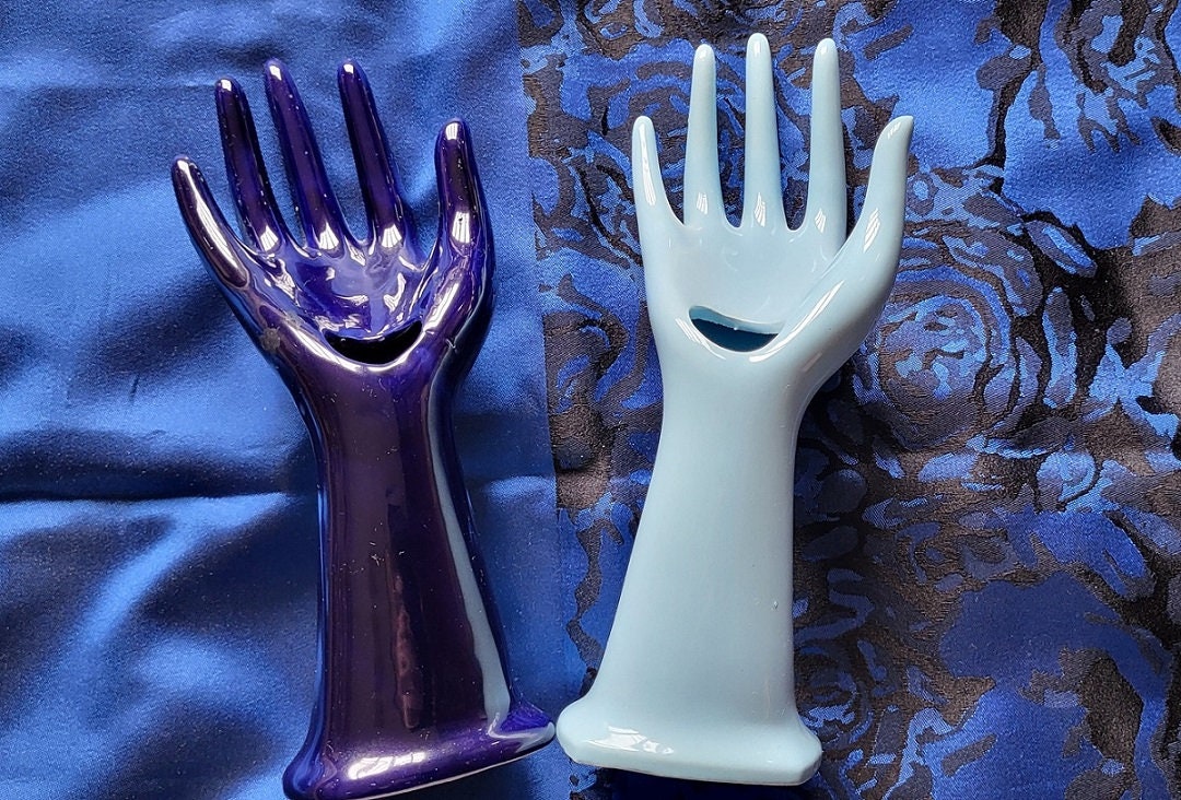 1960s - Two Small Blue Ring Sizer Hands - - Etsy Australia