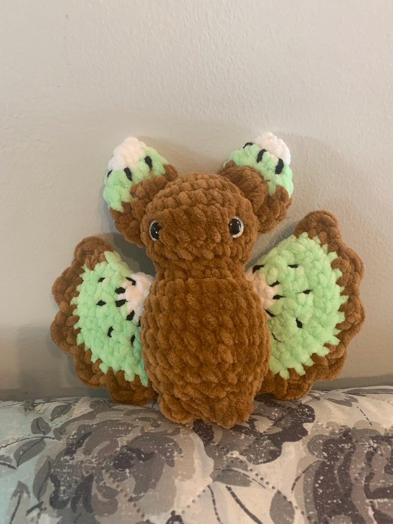 Kiwi Fruit Bat Crochet Pattern - Etsy