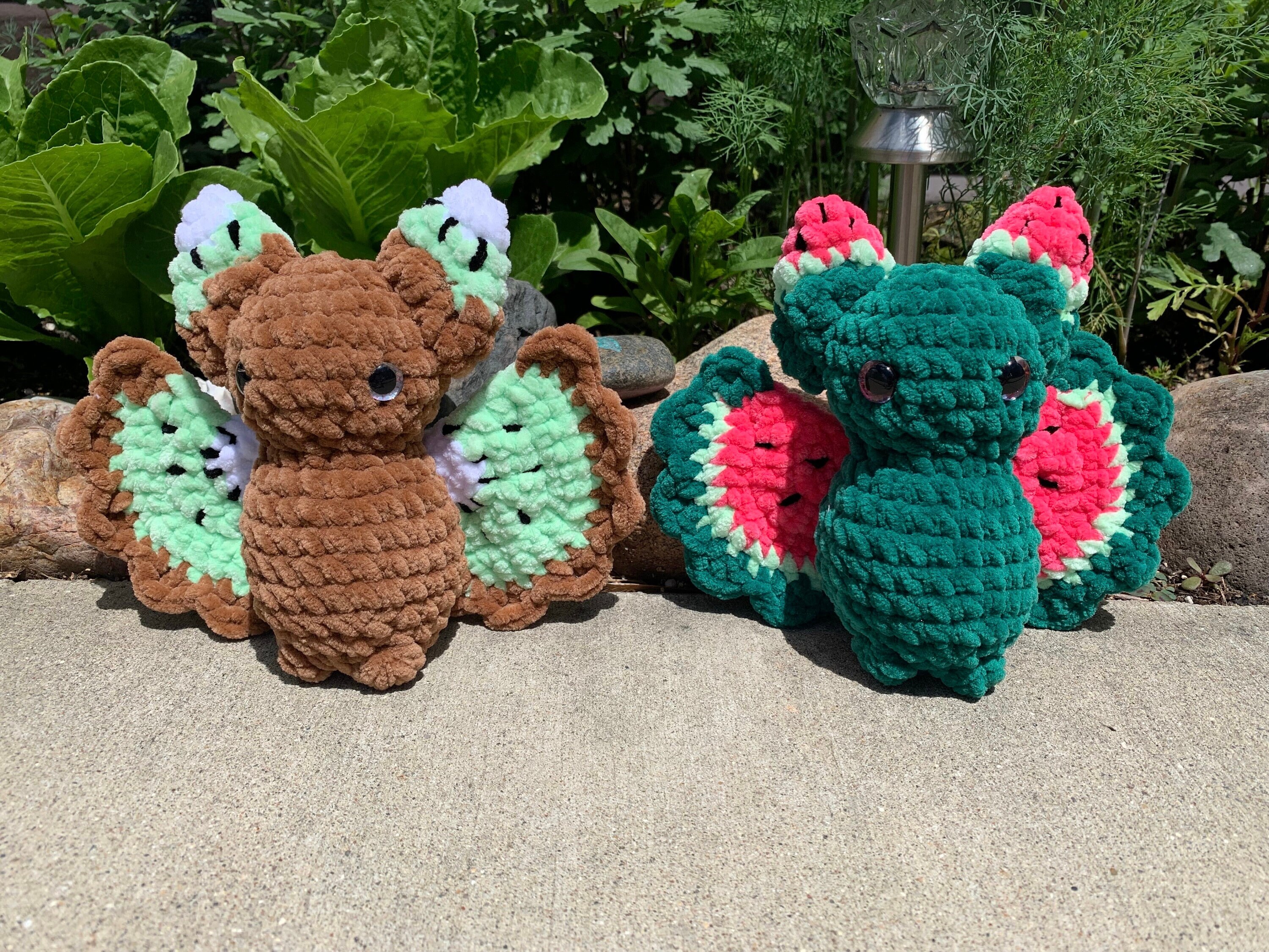 Kiwi Fruit Bat Crochet Pattern - Etsy