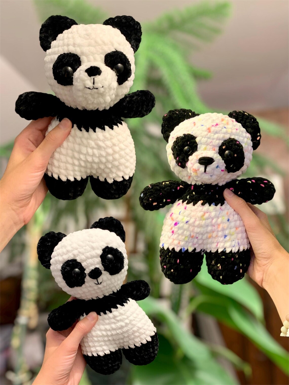 Panda Crochet Pattern - Etsy