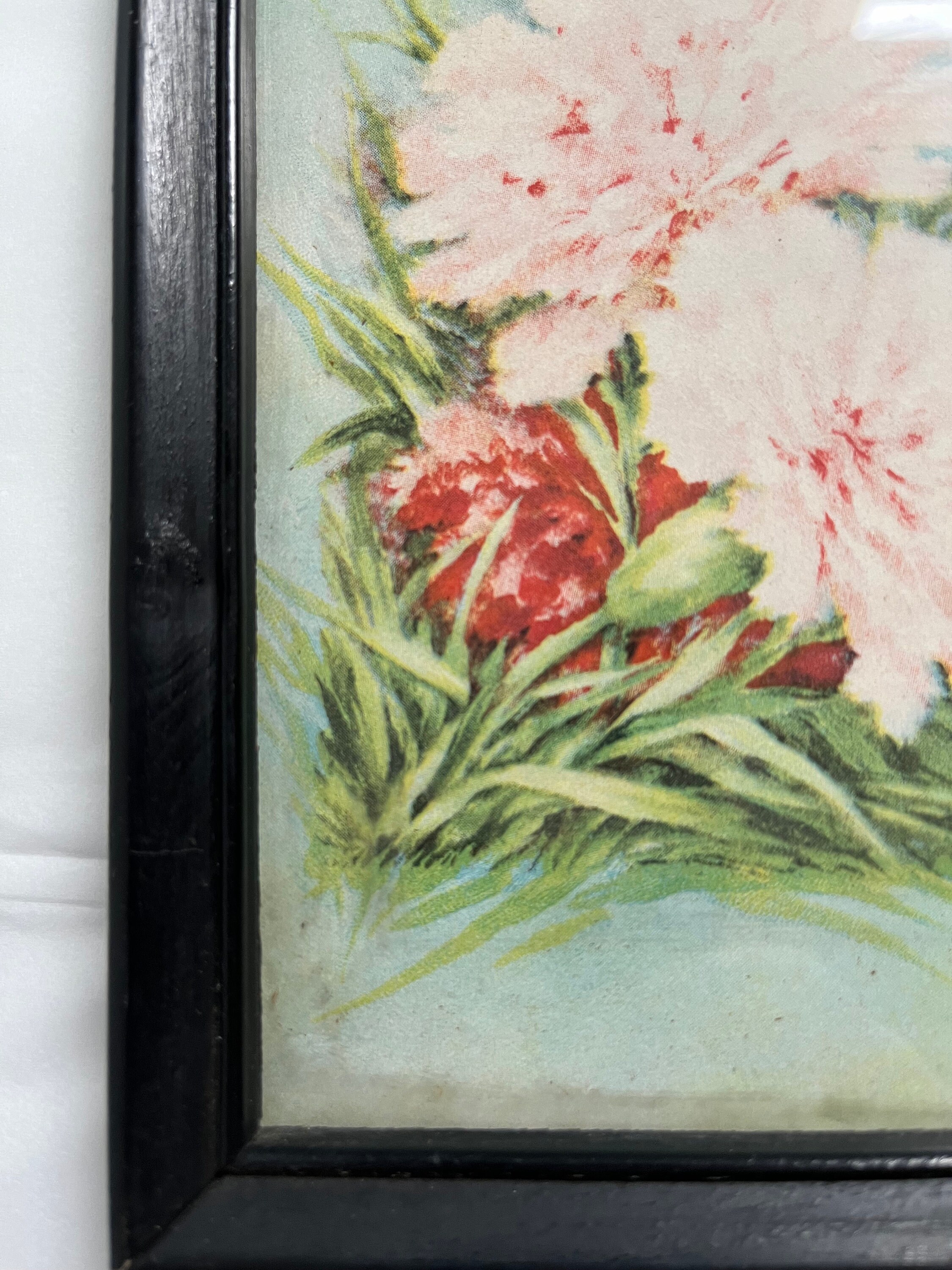 Vintage Mother’s Day Poem Print With Carnations 8” X 10” Framed - Etsy