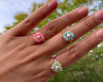 Flower Wire Ring | Etsy