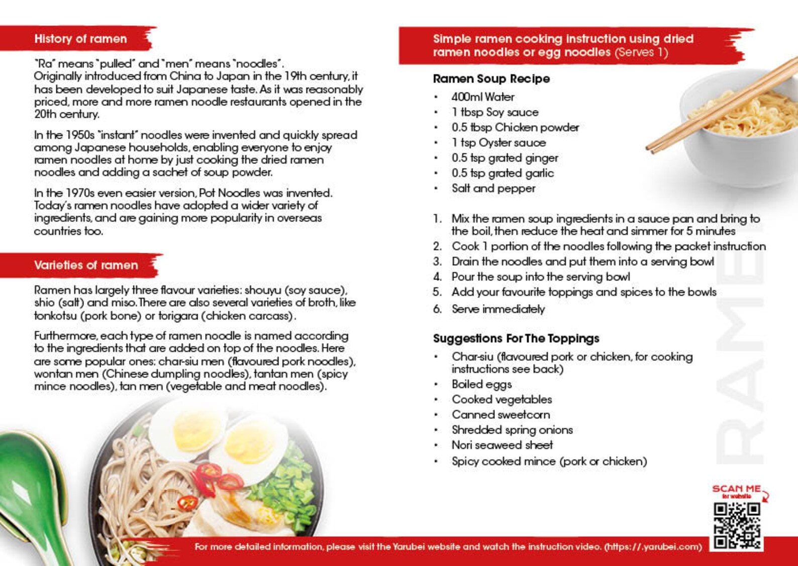 Complete Ramen Noodles Kit - Etsy