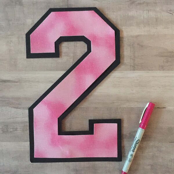 Fabric Numbers - Etsy