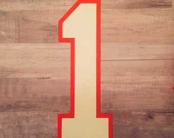 Twill Jersey Numbers - Etsy