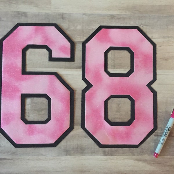 Fabric Numbers - Etsy