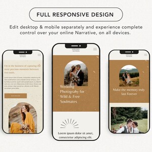 Squarespace 7.1 Website Template | Miranda Watson | Beautiful, Earthy ...