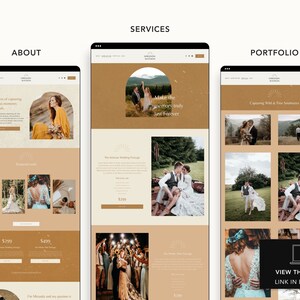 Squarespace 7.1 Website Template | Miranda Watson | Beautiful, Earthy ...