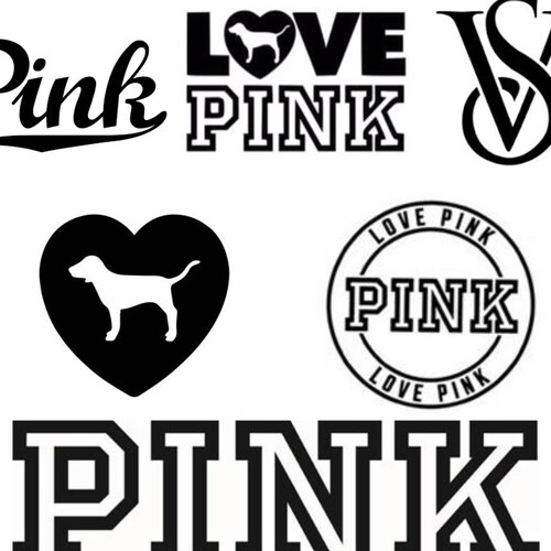 VS Pink SVG File Logo - Etsy