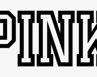 VS Pink SVG File Bundle - Etsy