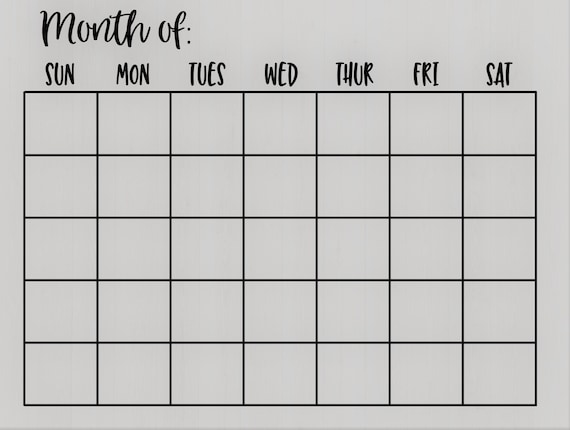 Calendar SVG File - Etsy Australia