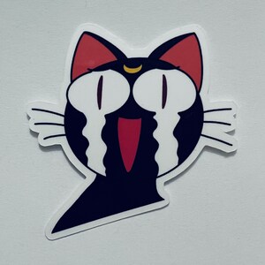 Sailor Moon Cat Stickers Luna & Artemis Cat Stickers Luna Artemis Diana ...