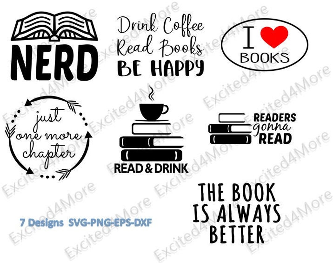 I Love Books Svg Book Svg, Book Lover Svg Bookworm Svg Love Books Svg ...