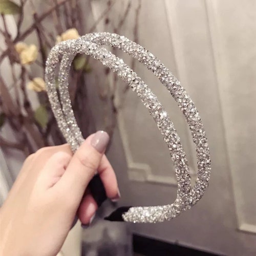 Jeweled Headband Rhinestone Headband for Women Embellished | Etsy