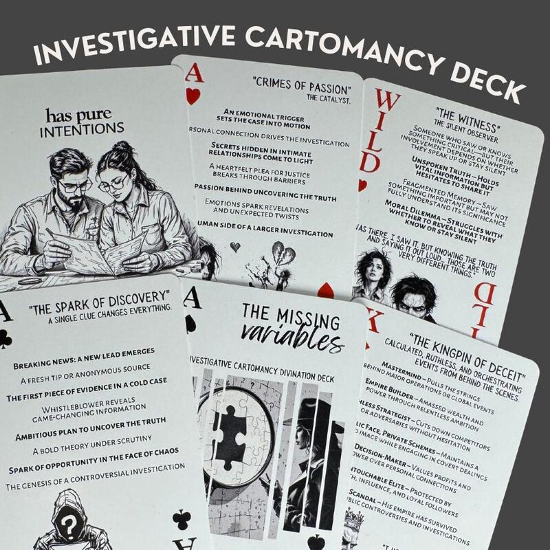Cartomancy Deck - Etsy