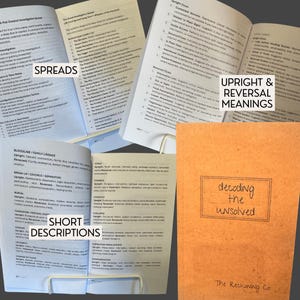 Whispers of the Unsolved - True Crime Oracle Deck (180 Cards) - Etsy