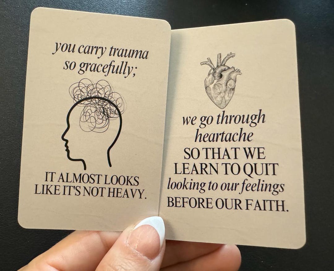 Self-empowerment Oracle Deck - Faith Over Feelings [88 Cards] - Etsy