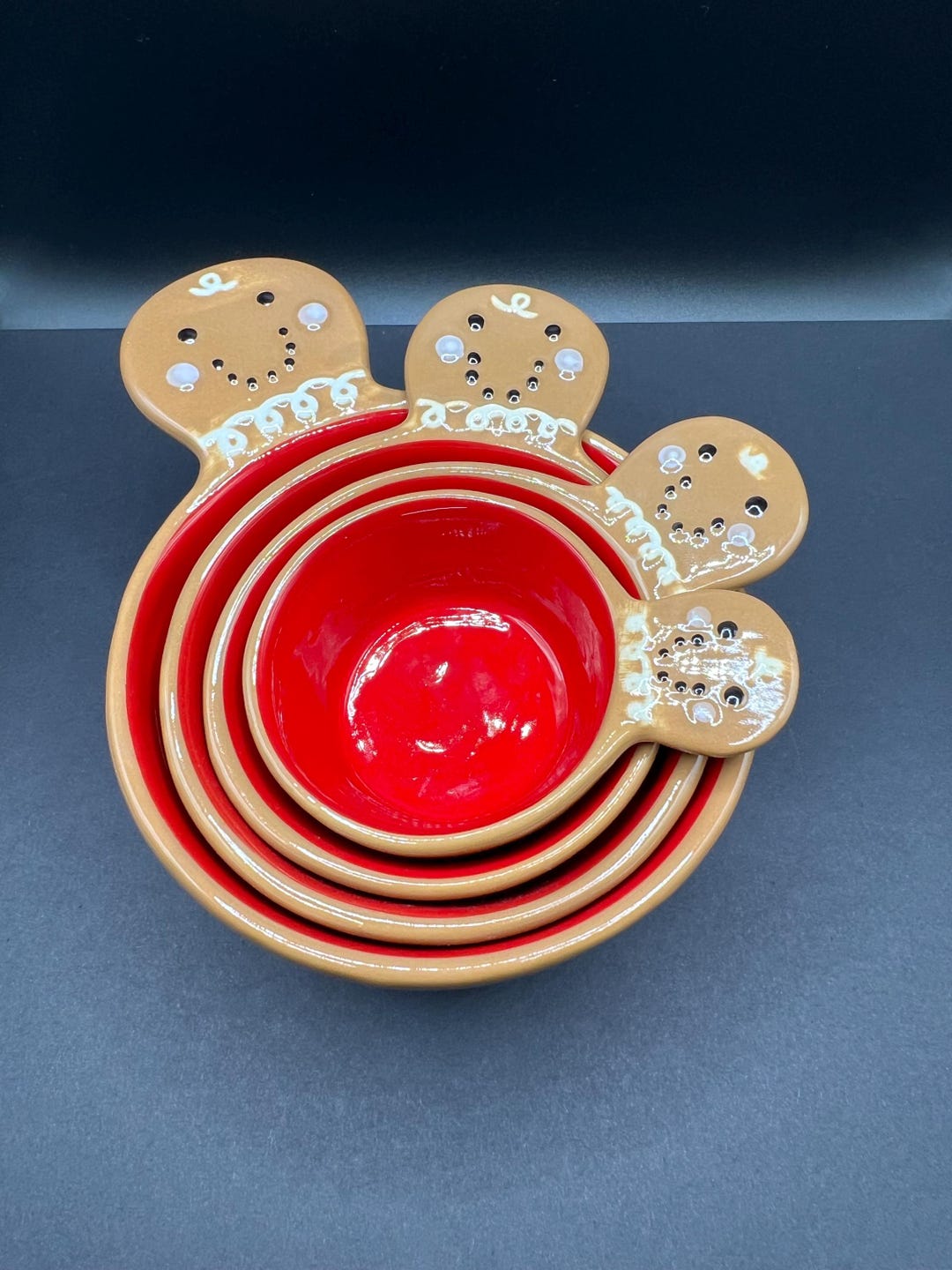 Rae Dunn gingerbread Measuring Cups - Etsy