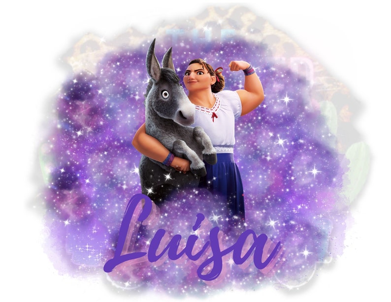 Encanto Luisa Digital Png Download Etsy
