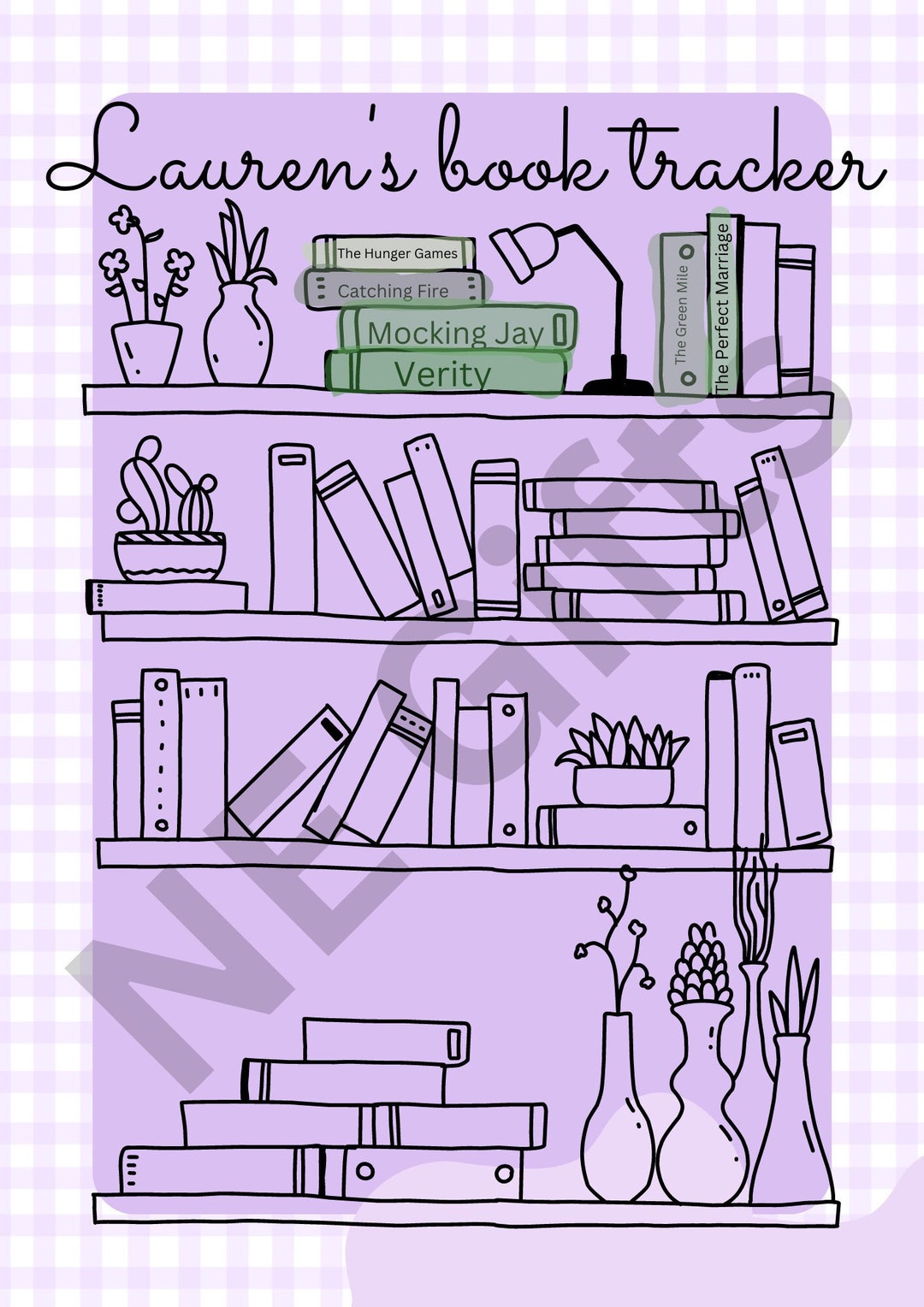 Minimalist Book Tok Reading Tracker, Manage Tbr to Be Read Stories ...